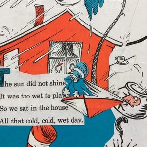 Wall Decor | Dr Seuss Collage Cat In The Hat Nostalgia Art | Poshmark
